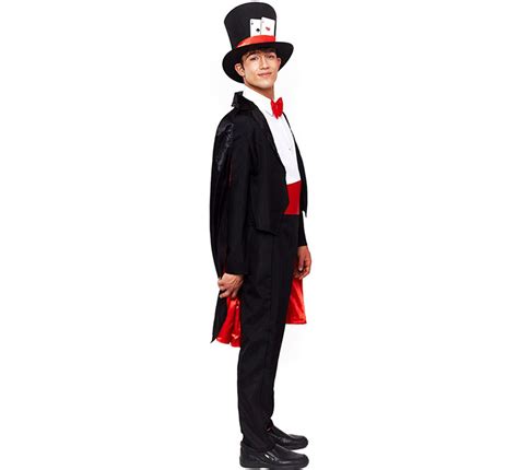 Disfraz De Mago Profesional Elegante Para Hombre