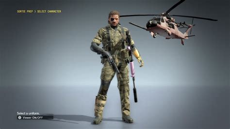 METAL GEAR SOLID V THE PHANTOM PAIN Fatigues Naked Snake
