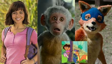 Dora y la ciudad perdida Así lucen Botas y Zorro en el nuevo