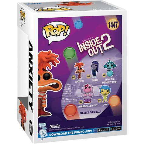 Inside Out 2 Anxiety Funko Pop Vinyl Figure 1447