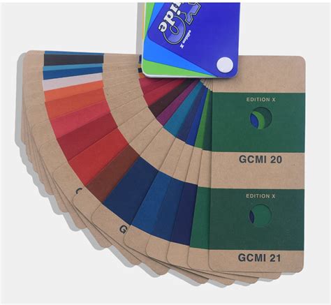 美国GCMI色卡标准色彩指南flexo color guide GCMI X 千通彩色彩管理官网