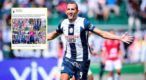 Hernán Barcos tajante tras victoria de Alianza Lima Al más grande de