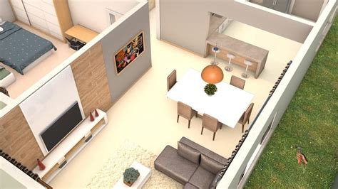 Modelo De Casa 2 Quartos BRAINCP