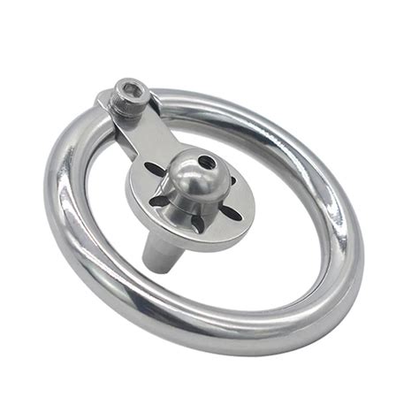 2023 New Sissy Flat 24mm Chastity Cage Chastity Inescapable Male Small Penis Ring With Tube Cock