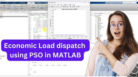 pso economic load dispatch using pso in matlab economic load dispatch matlab youtube