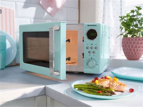 SILVERCREST Four à micro ondes 700 W 5 niveaux