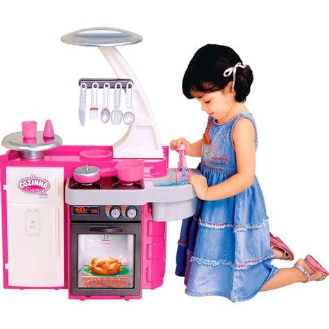 Cozinha Infantil Classic Rosa Cotiplás em Promoção na Americanas