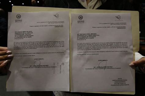 Movimiento Ciudadano Pide A Jucopo Discutir Reforma Sobre Incremento De