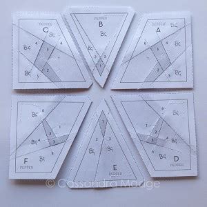 Foundation Paper Piecing Tutorial Part 2 Cassandra Madge
