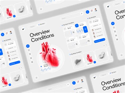 Medizinisch Healthcare Technology Dashboard Ui Concept Artofit