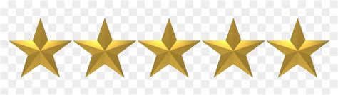 Star Rating Golden Stars Png Evie Clair