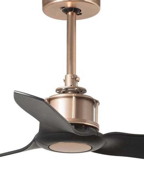 Ventilador cobre y negro Ø 81 cm con motor DC JUST FAN