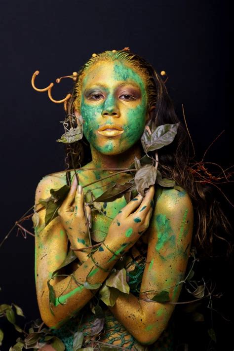 Bodypaint Nature Model Anasarmientto Artist Dimeninaa