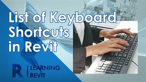KEYBOARD SHORTCUTS IN REVIT TUTORIAL FOR BEGINNERS Learningrevit