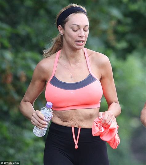 Lilly Becker Shows Off Her Ample Assets In Sports Bra As Free