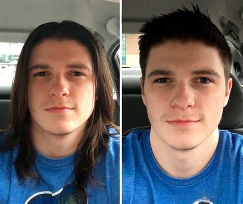 Taglio Capelli Uomo Prima E Dopo 50 Uomini Mostrano Le Loro Trasformazioni