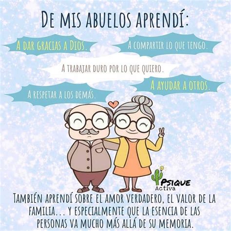 Bonitas Frases Para Mis Abuelos El Verdadero Amor Incondicional