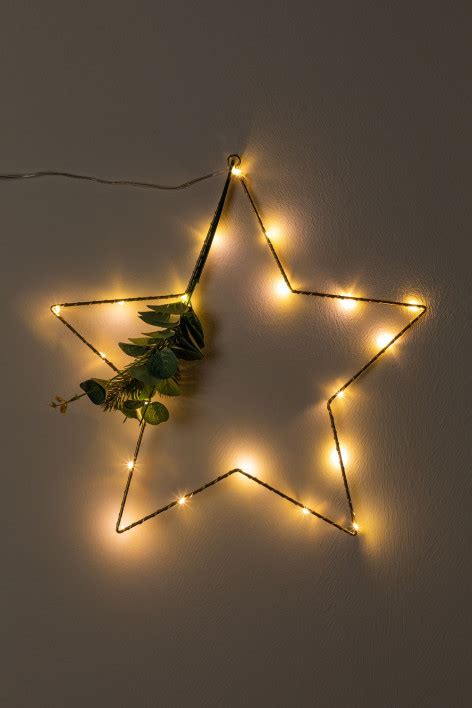 Estrella Decorativa Con Luces LED Silviya SKLUM