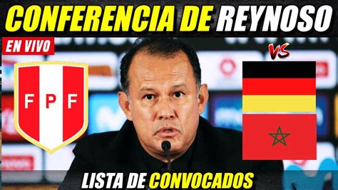 CONFERENCIA DE PRENSA JUAN REYNOSO EN VIVO LISTA DE CONVOCADOS