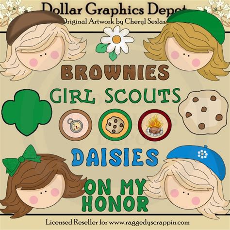 Brownies Girls Scouts Happy Girls Hugging Girl Scout Png Etsy Clip
