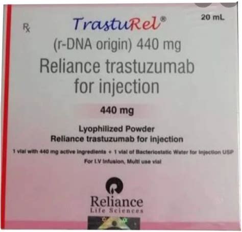 Trastuzumab For Injection 440 Mg At Rs 13000 Piece Trastuzumab