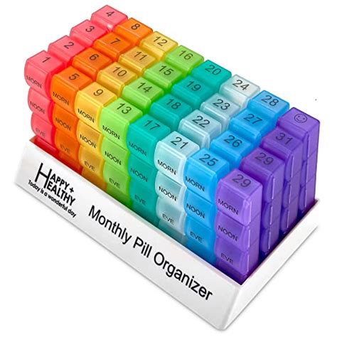 Top 10 Best Large Monthly Pill Organizer Reviews Buying Guide Katynel