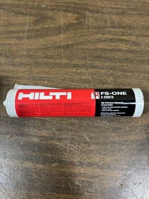 HIlti 259579 FS ONE MAX 10 1oz Tube 1 Tube Firestop Fire Protection