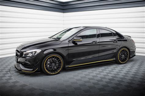 Street Pro Side Skirts Diffusers Mercedes Amg Cla C Facelift