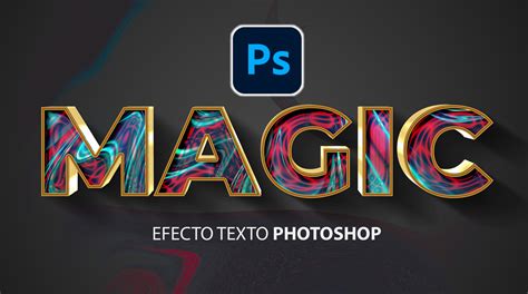 Como Hacer Efecto De Texto En Photoshop Abstracto Gratis Y Editable