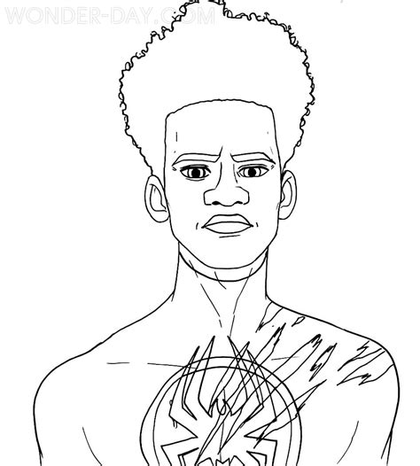 Spider Man Across The Spider Coloring Pages WONDER DAY Coloring