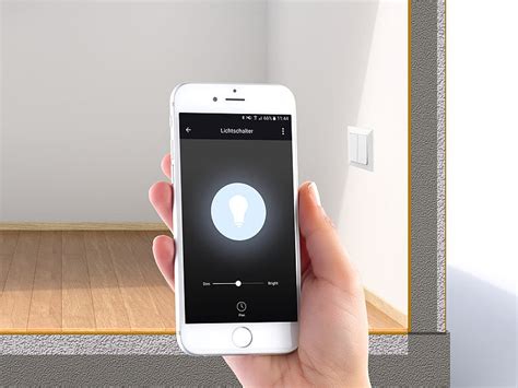 Luminea Home Control Dimmschalter WLAN Unterputz 2 Kanal Lichtschalter
