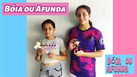 Brincando de Bóia ou Afunda Flutua ou Afunda YouTube