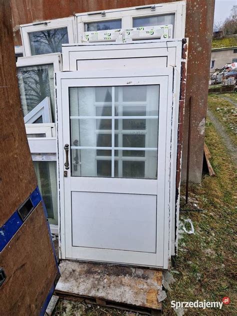 Drzwi zewnętrzne plastikowe 120x200 Piła Sprzedajemy pl