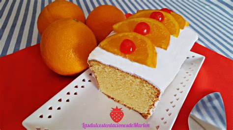 Bizcocho De Naranja Glaseado Receta Petitchef