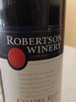 Robertson Winery Old Chapel Red Vivino US