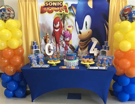 Sonic The Hedgehog Birthday Party Food Ideas