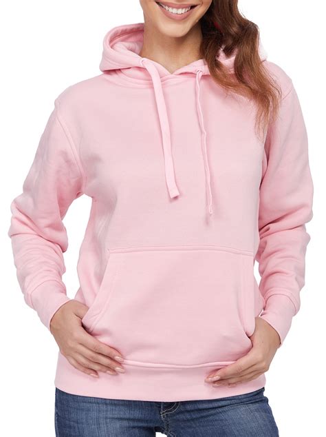 BLUZA DAMSKA Z KAPTUREM RÓŻOWA DRESOWA KANGURKA 14255311504 Allegro pl