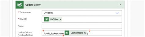 how to update dataverse lookup column with power automate