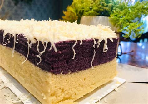 Cara Bikin Lapis Talas Bogor Bolu Taro Kukus Sedap Makan Receh