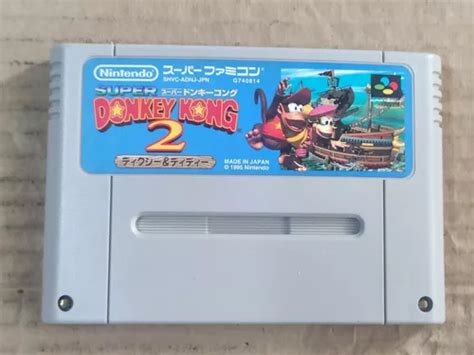 Super Donkey Kong 2 Original E Salvando Super Famicom MercadoLivre