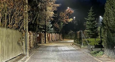 Przebudowa sieci wodociągowej i budowa oświetlenia drogowego z