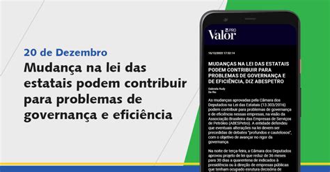 Mudança na lei das estatais podem contribuir para problemas de