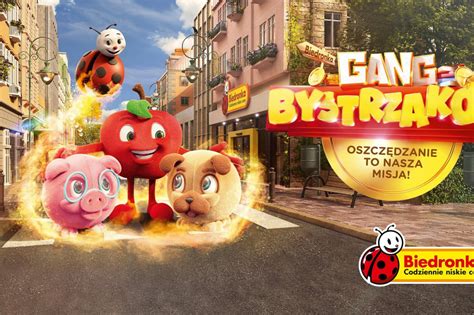 Biedronka Świnka Skarbonita Jabłko Newton i Pies Dżi Pi Es w nowej