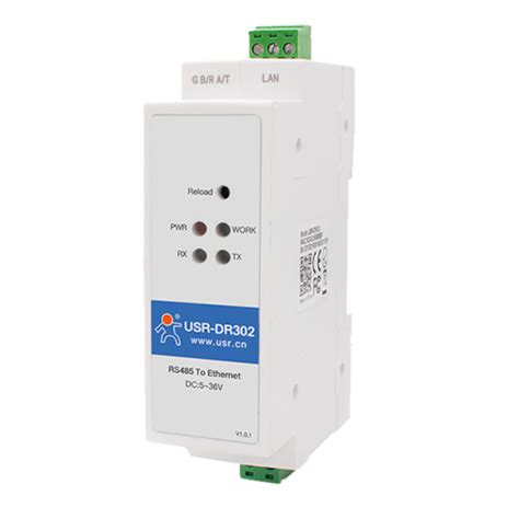 Aim Dynamics Usr Dr Din Rail Bidirectional Serial To Ethernet