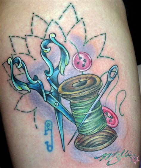 Sewing Tattoos Sewing Tattoo Design Sewing Tattoo Flash