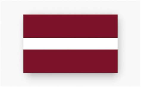 Bandeira detalhada da letônia sobre fundo branco ilustração em vetor