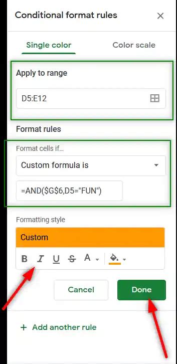 Use Conditional Formatting Based On Checkboxes In Google Sheets