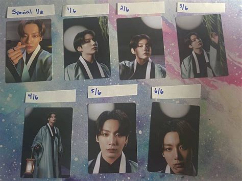 Official 2022 BTS Dalmajung Mini Photo Card Etsy