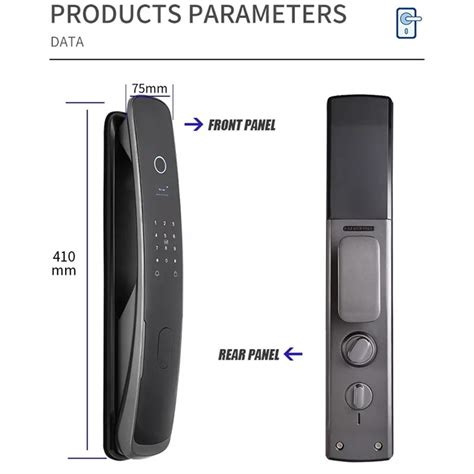 Tuya Serratura Elettronica Per Porte Smart Zigbee Con Impronta Digitale