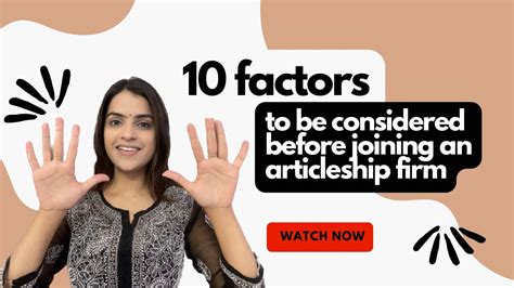 How To Select The Right Articleship Firm Consider These 10 Factors